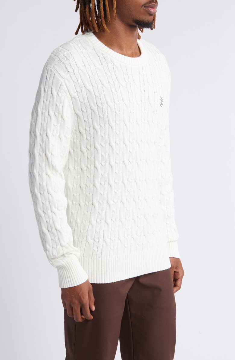Quiet Golf x Puma Cable Crewneck Sweater | Nordstromrack