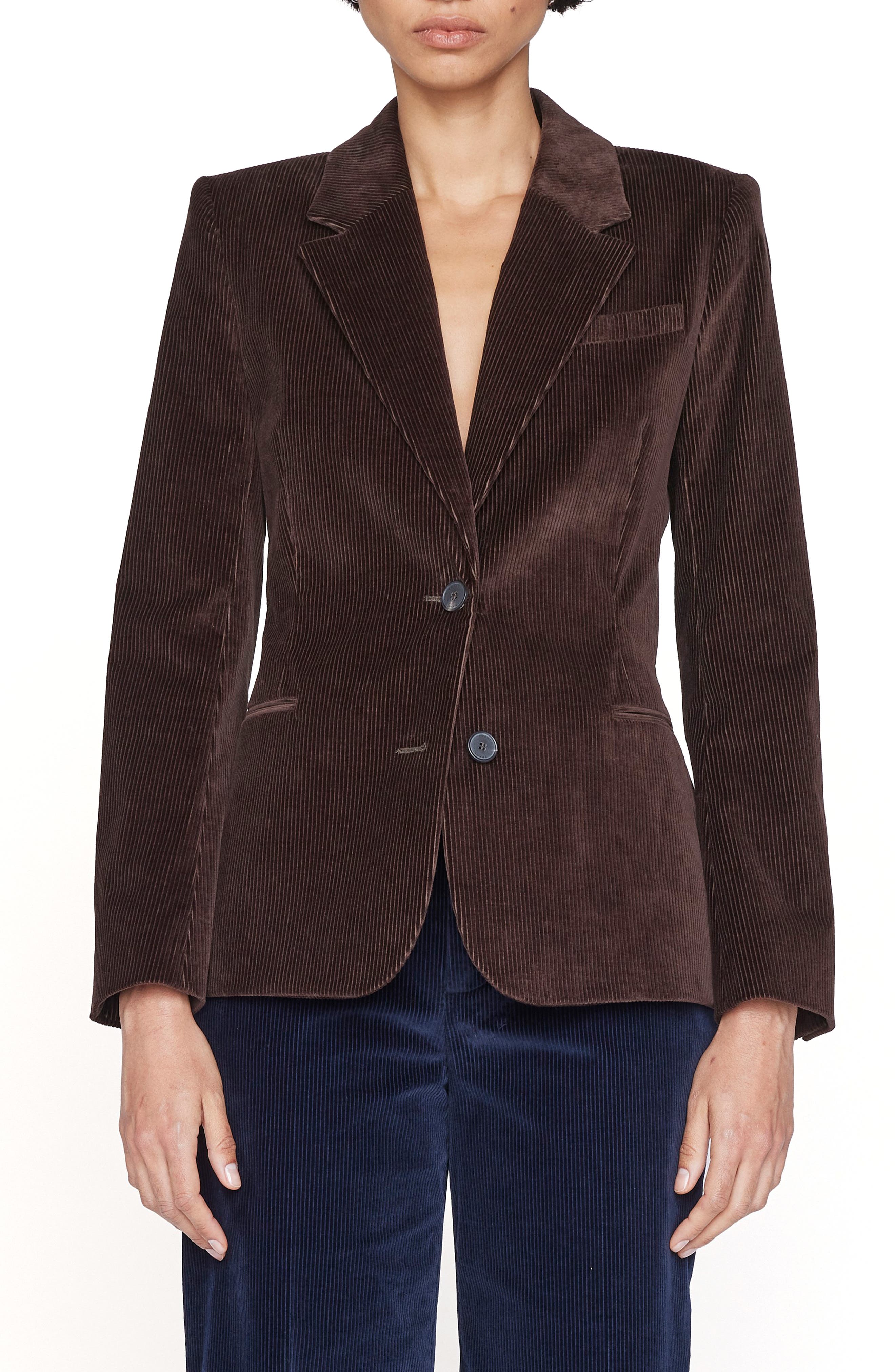 FRAME Stretch Cotton Corduroy Blazer | Nordstromrack