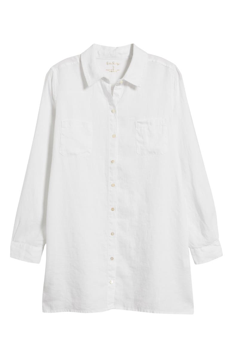 Lilly Pulitzer® Sea View Linen Swim Cover-Up | Nordstrom