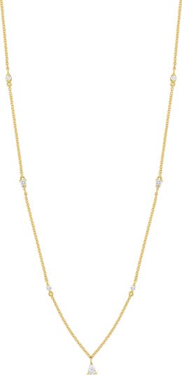 Bony Levy Maya Diamond Station Pendant Necklace | Nordstromrack