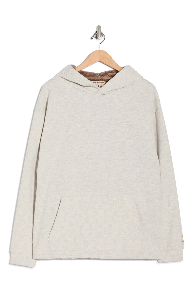 Monogram Faux Fur Lined Hoodie (Men) | Nordstromrack