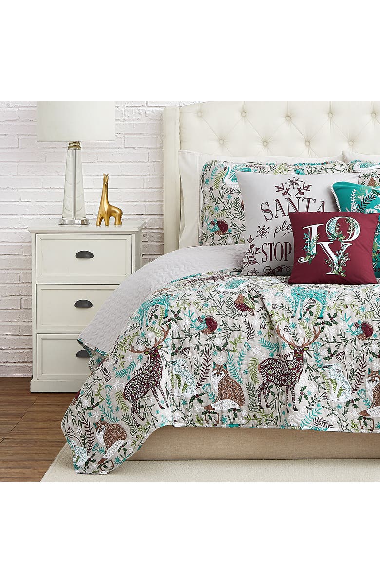 SOUTHSHORE FINE LINENS Holiday Christmas Comforter Set | Nordstromrack