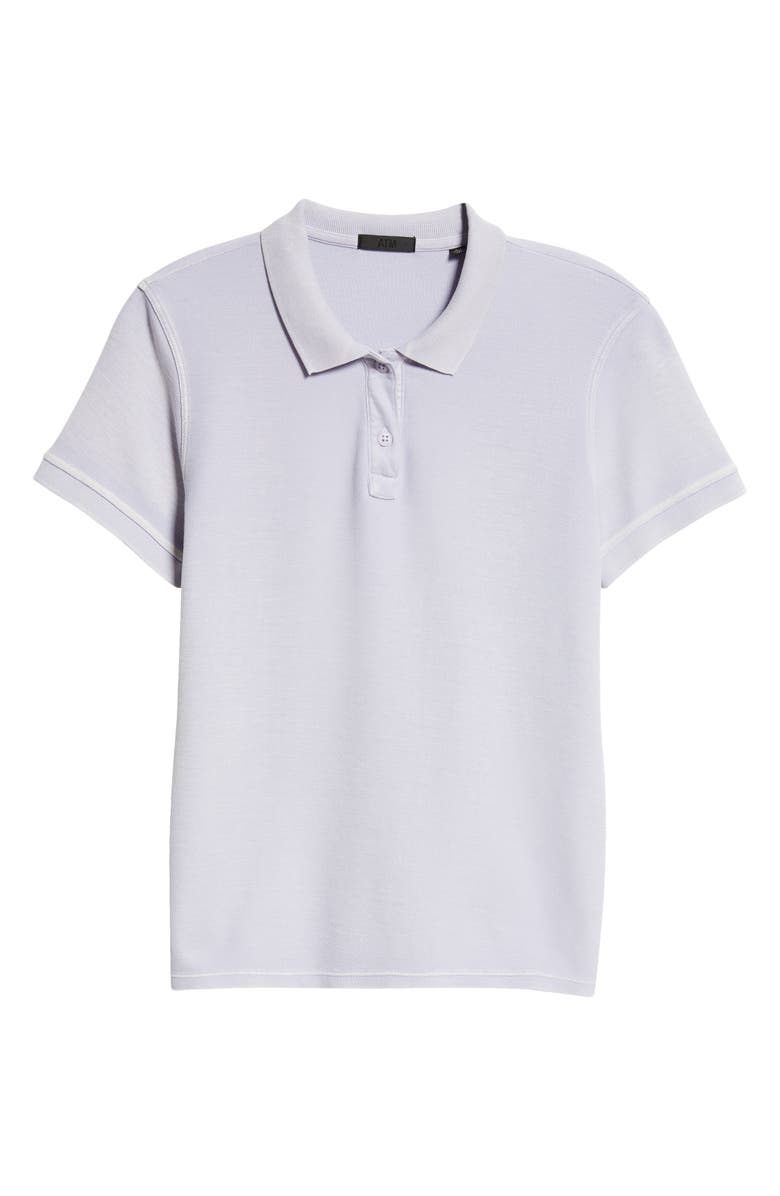 ATM Anthony Thomas Melillo Tipped Pima Cotton Piqué Polo | Nordstrom
