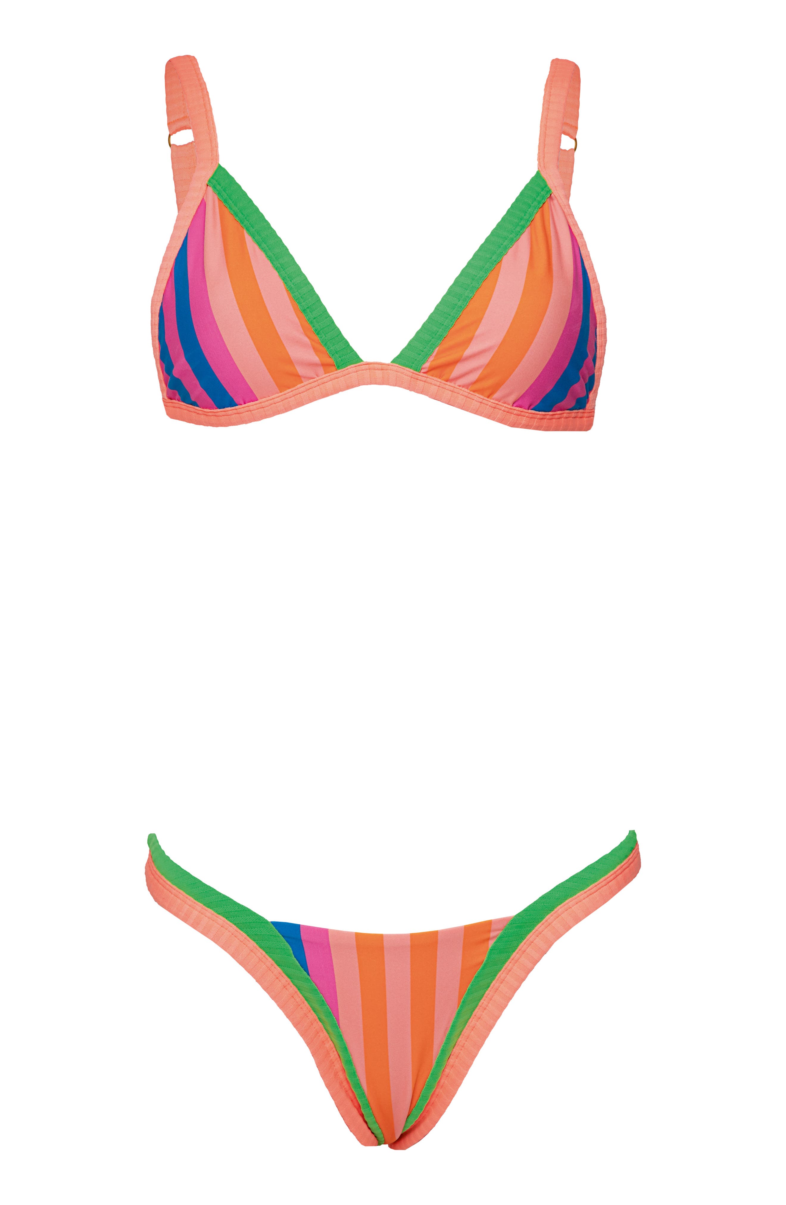 Maaji Rewind Reversible Triangle Bikini Top | Nordstromrack