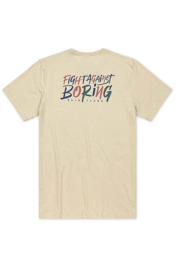 Baja Llama FIGHT AGAINST BORING RETRO - CREAM PRIMO GRAPHIC TEE | Nordstrom