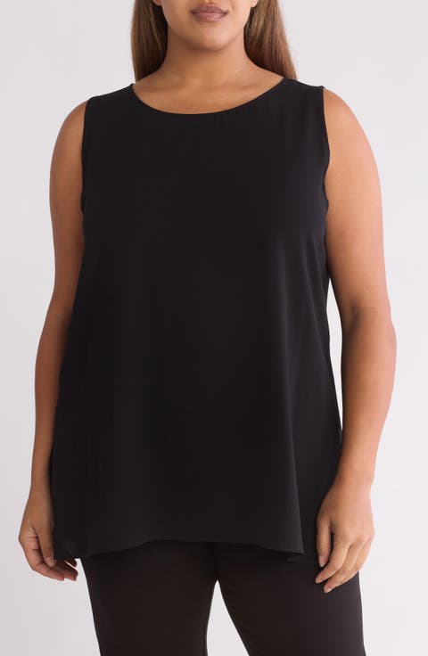 100% Silk Plus-Size Blouses | Nordstrom