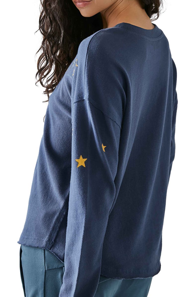 Free People Homestead Long Sleeve Cotton Graphic Tee | Nordstromrack