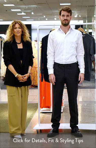 Jack Victor Patrick Flat Front Stretch Wool Dress Pants | Nordstrom