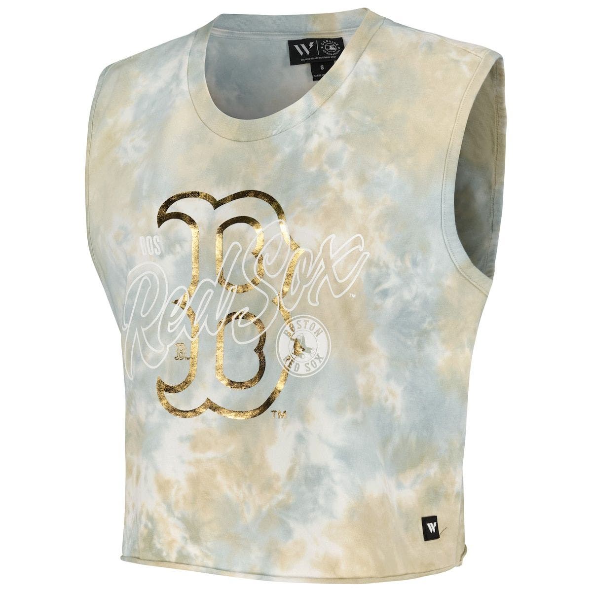 THE WILD COLLECTIVE Women's The Wild Collective White Boston Red Sox ...