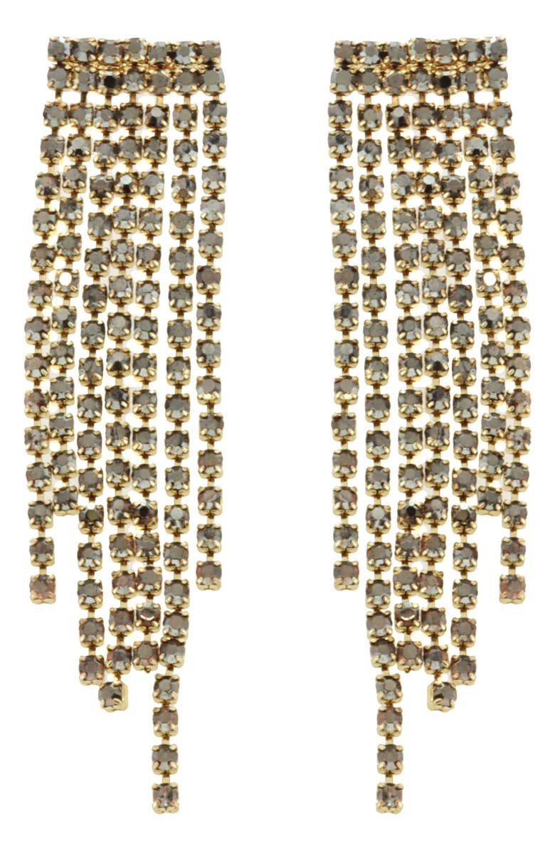 Panacea Crystal Fringe Drop Earrings | Nordstromrack