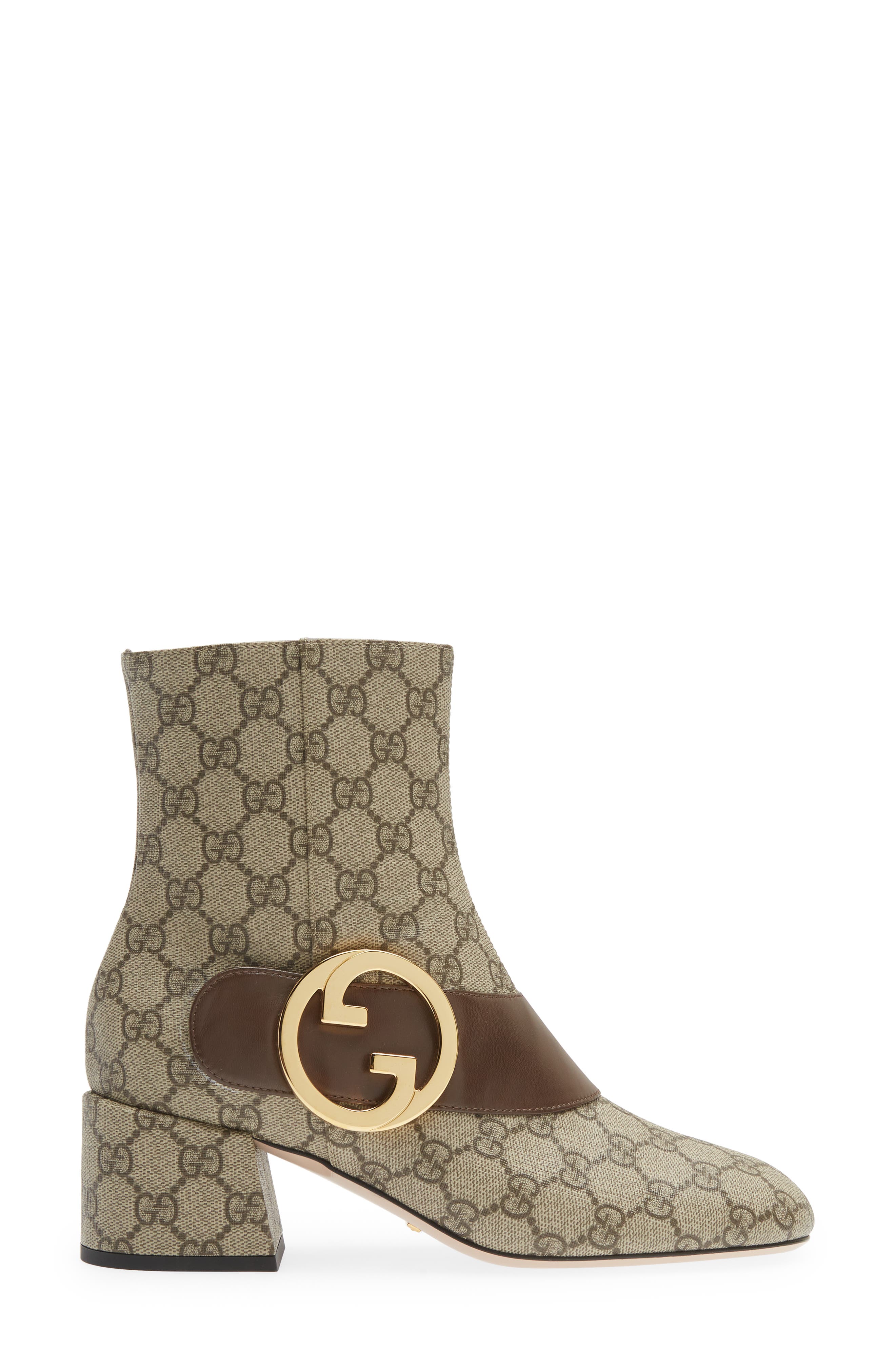 Gucci Blondie Logo Buckle Bootie (Women) | Nordstromrack