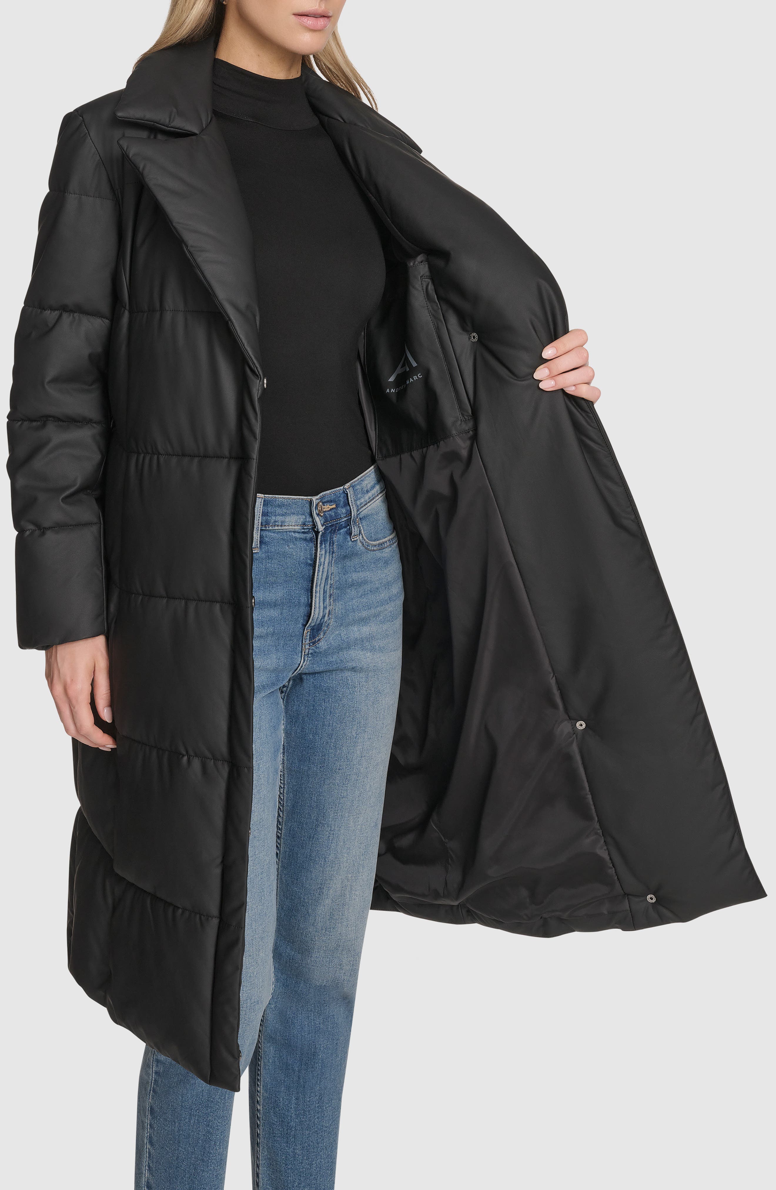 Andrew Marc Farren Water Resistant Puffer Coat | Nordstromrack