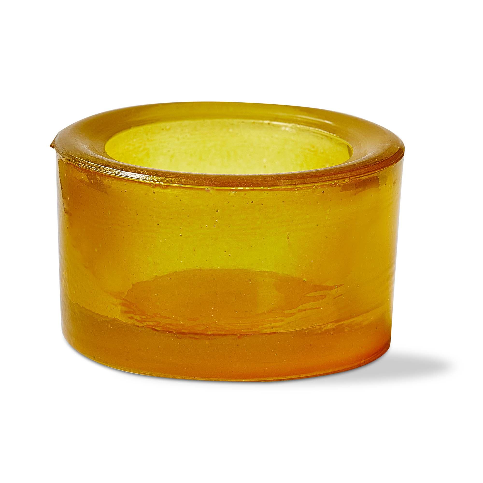 tag Chunky Yellow Glass Tealight Holder for Everyday Use | Nordstrom