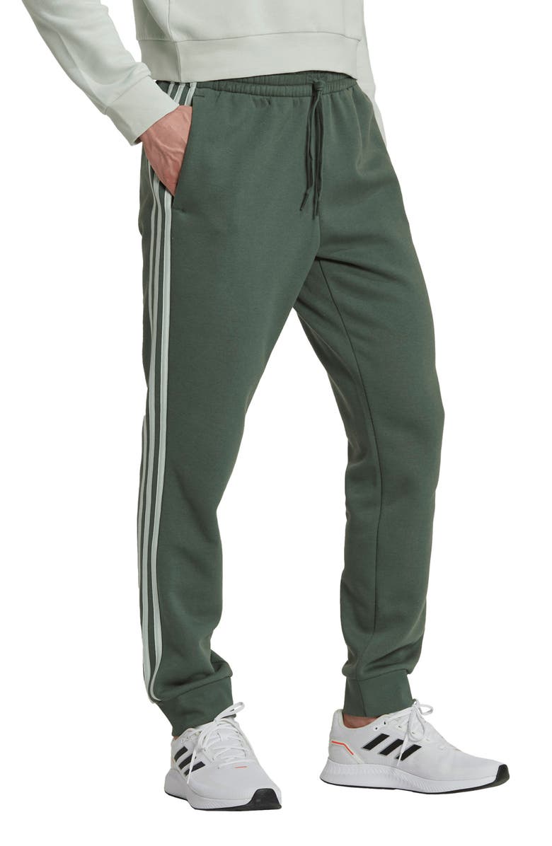 adidas Essentials French Terry Tapered-Cuff 3-Stripes Pants | Nordstromrack
