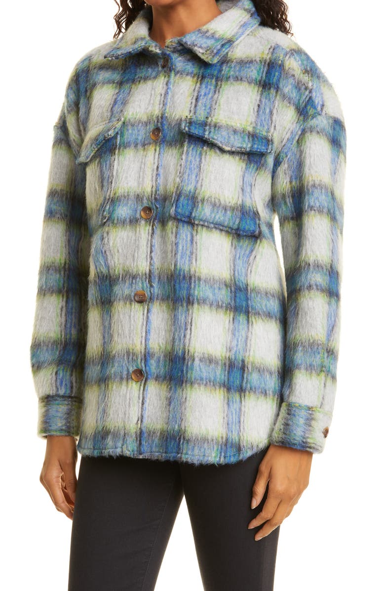 Rails Turner Plaid Oversize Shirt Jacket | Nordstromrack