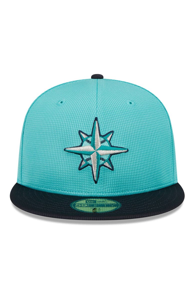 New Era Men's New Era Aqua/Navy Seattle Mariners 2024 Spring Training ...