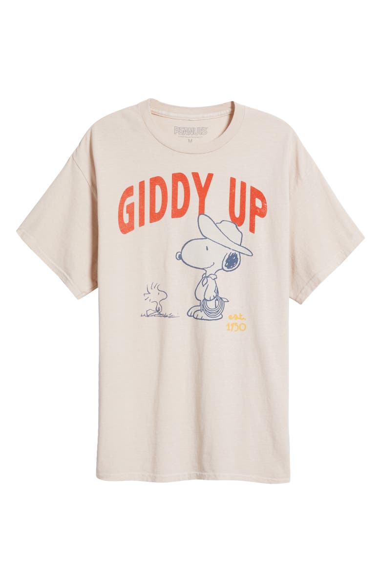 Vinyl Icons Peanuts® Snoopy Giddy Up Cotton Graphic T-Shirt | Nordstromrack