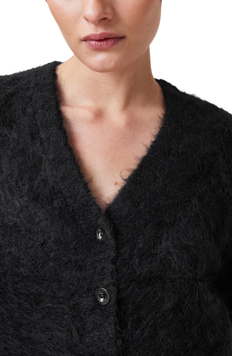 AllSaints Vortex Alpaca Blend Cardigan | Nordstromrack