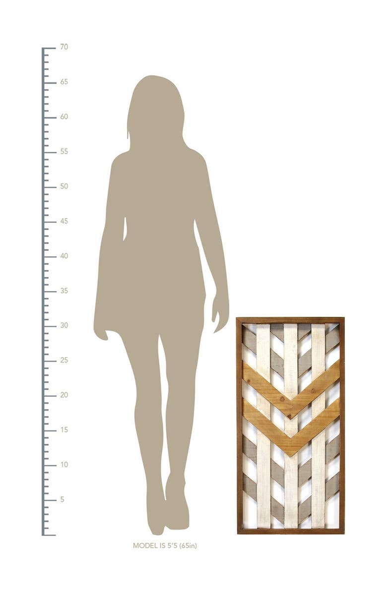 STRATTON HOME DECOR Multi Framed Geometric Wood Wall Panel | Nordstromrack