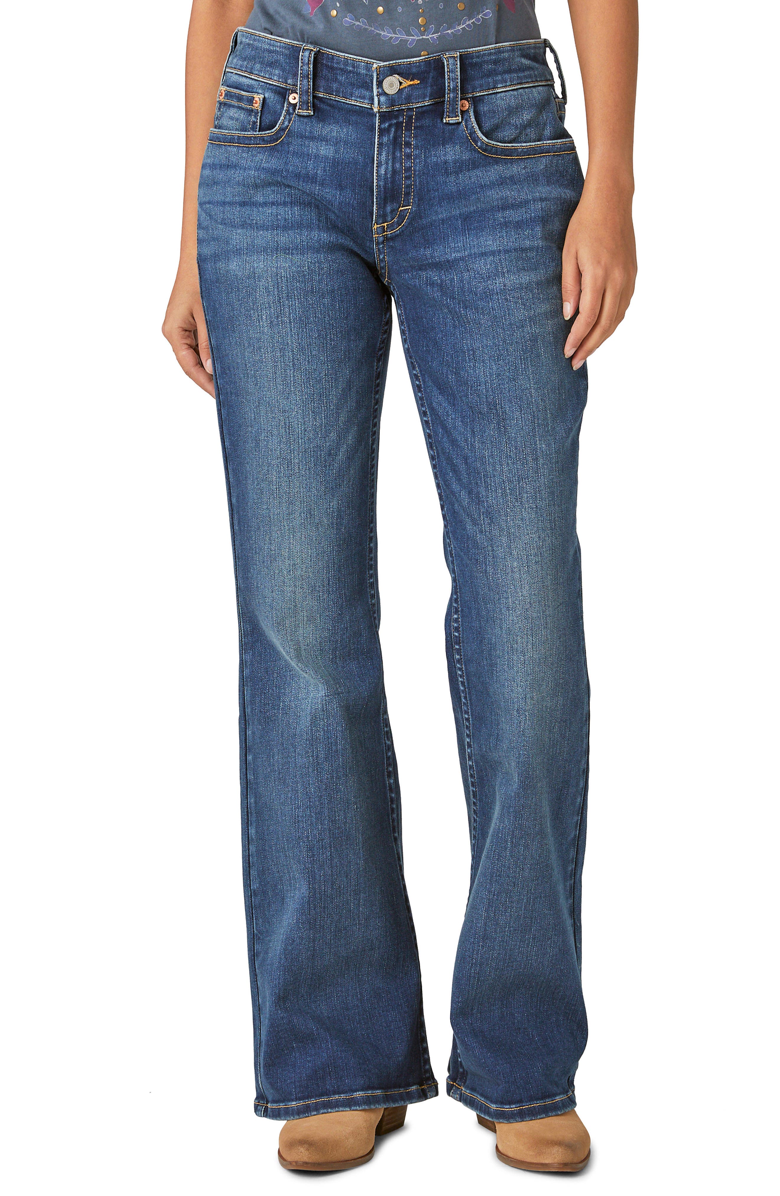 Lucky Brand Low Rise Flare Jeans | Nordstromrack