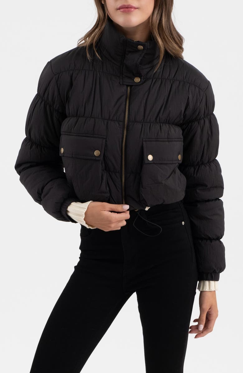 Blu Pepper Crop Puffer Jacket | Nordstromrack