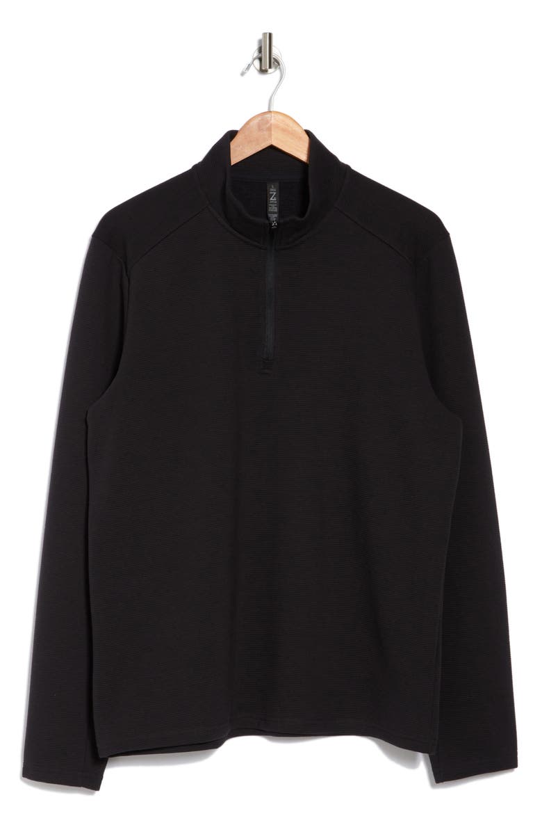 Z by Zella Cascade Ottoman Quarter Zip Sweatshirt | Nordstromrack