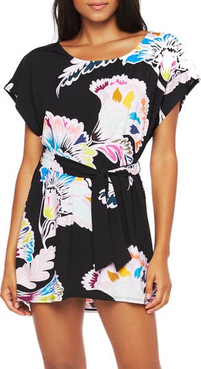 Trina Turk Seychelles Floral Cover-Up Tunic | Nordstromrack