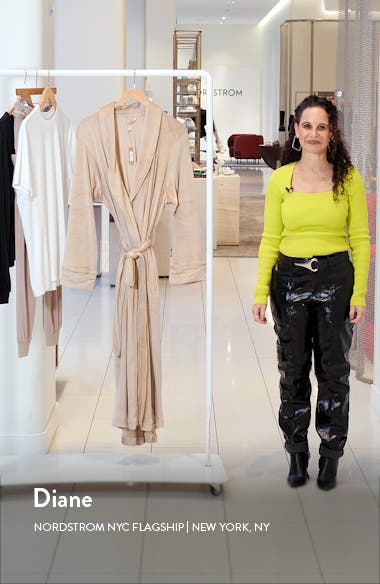 SKIMS Velour Women's Long Robe | Nordstrom