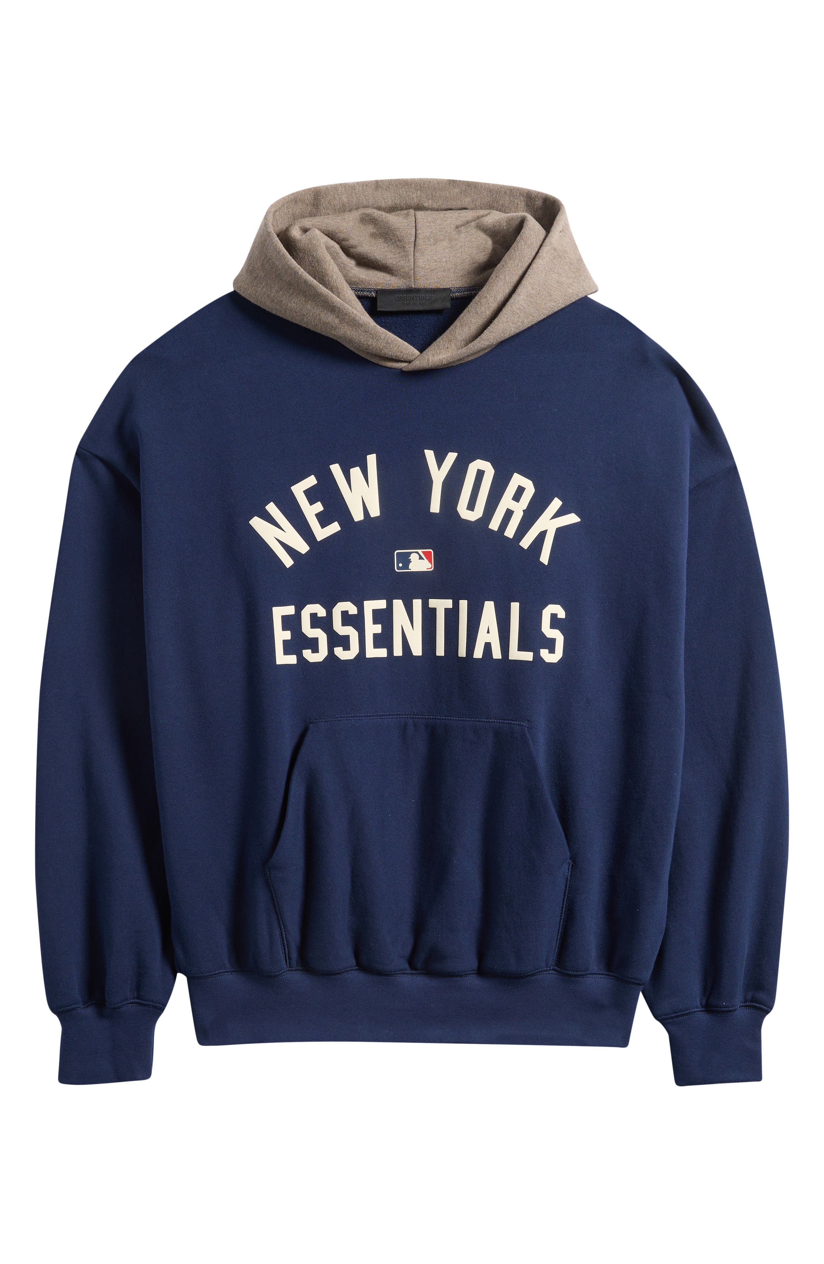 Fear of God Essentials x MLB Yankees Sport Fit Graphic Hoodie | Nordstrom