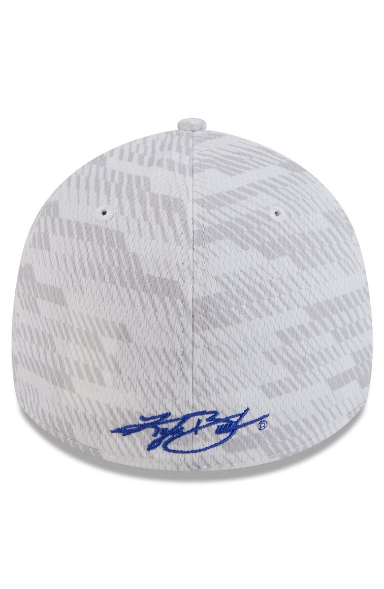 New Era Men's New Era White Kyle Busch 39THIRTY Graded Flex Hat | Nordstrom