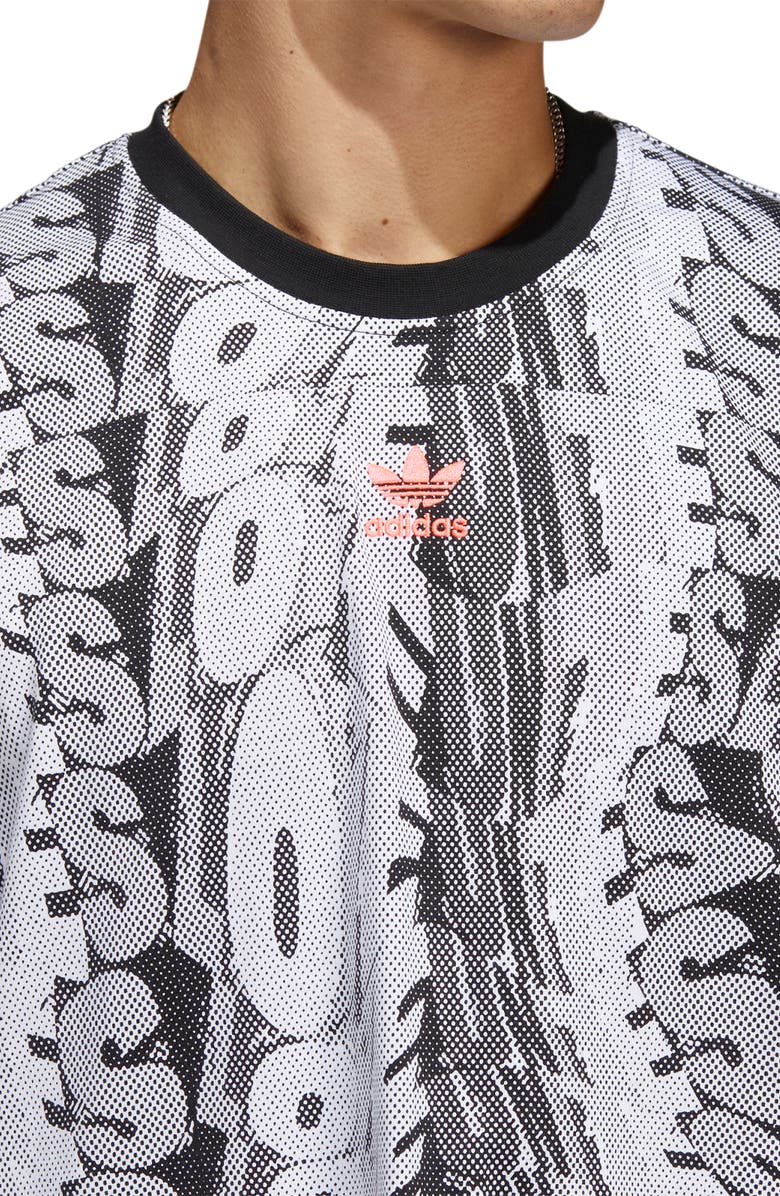 adidas Originals x Kris Andrew Gender Neutral Love Unites Doodle Print ...