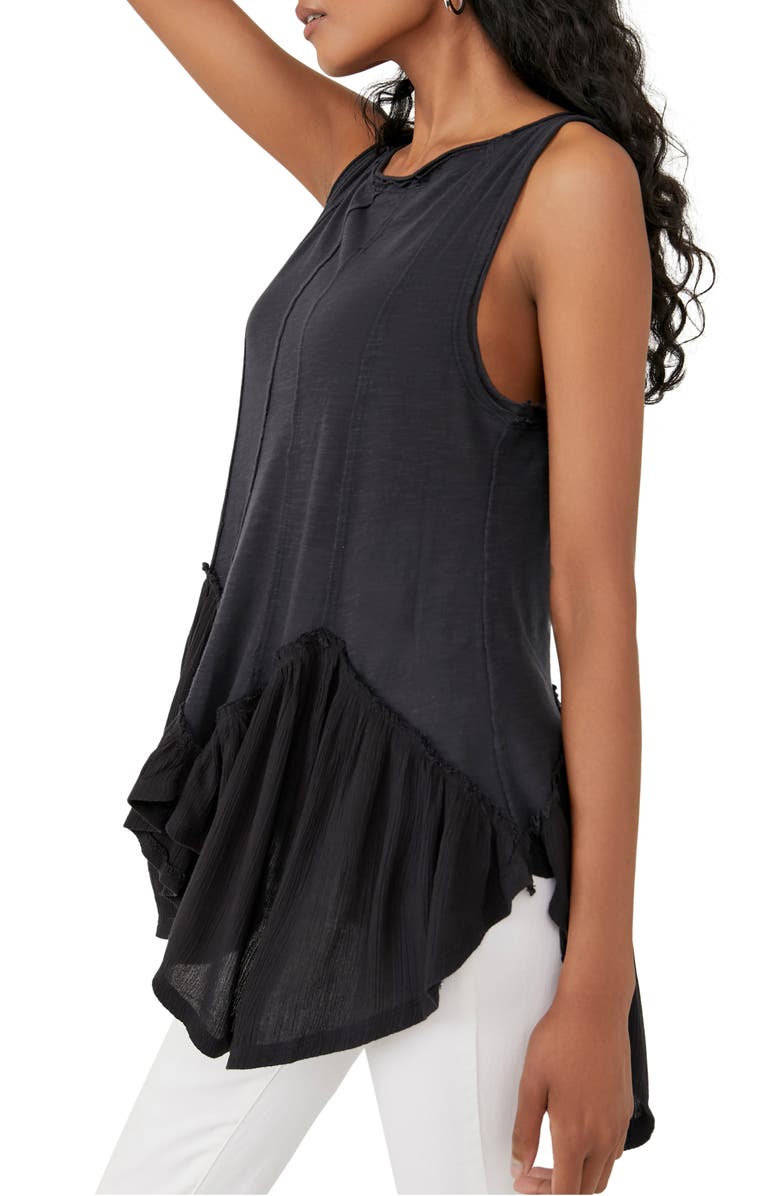 Free People Love Somebody Handkerchief Hem Cotton & Modal Tank ...