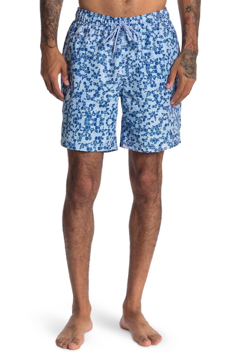 Geometric Print Board Shorts (Men) | Nordstromrack