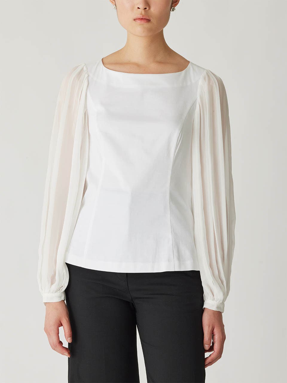 Rebecca Taylor Heavy Cotton Chintz Boat Neck Top | Nordstrom
