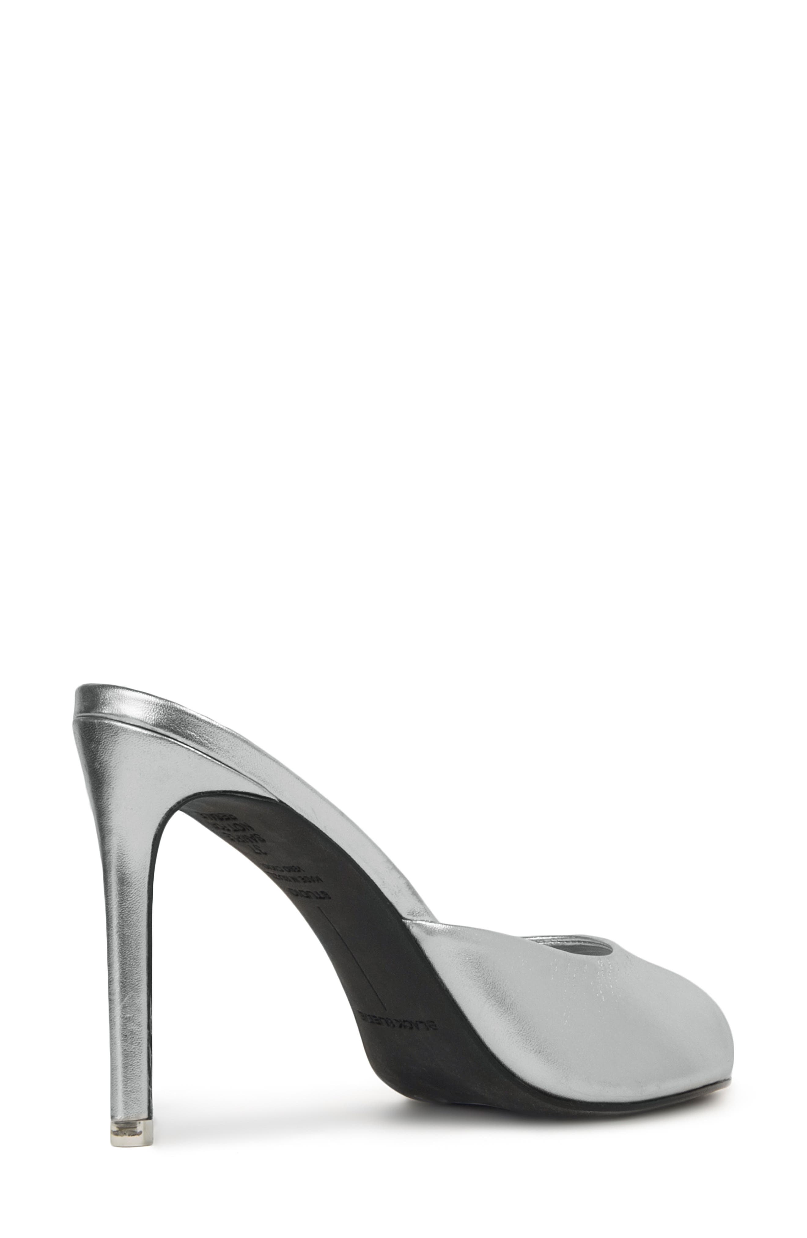 BLACK SUEDE STUDIO Alessia Metallic Stiletto Sandal (Women) | Nordstromrack