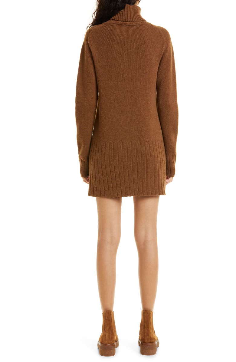 Nili Lotan Everett Long Sleeve Virgin Wool & Cashmere Sweater Dress ...