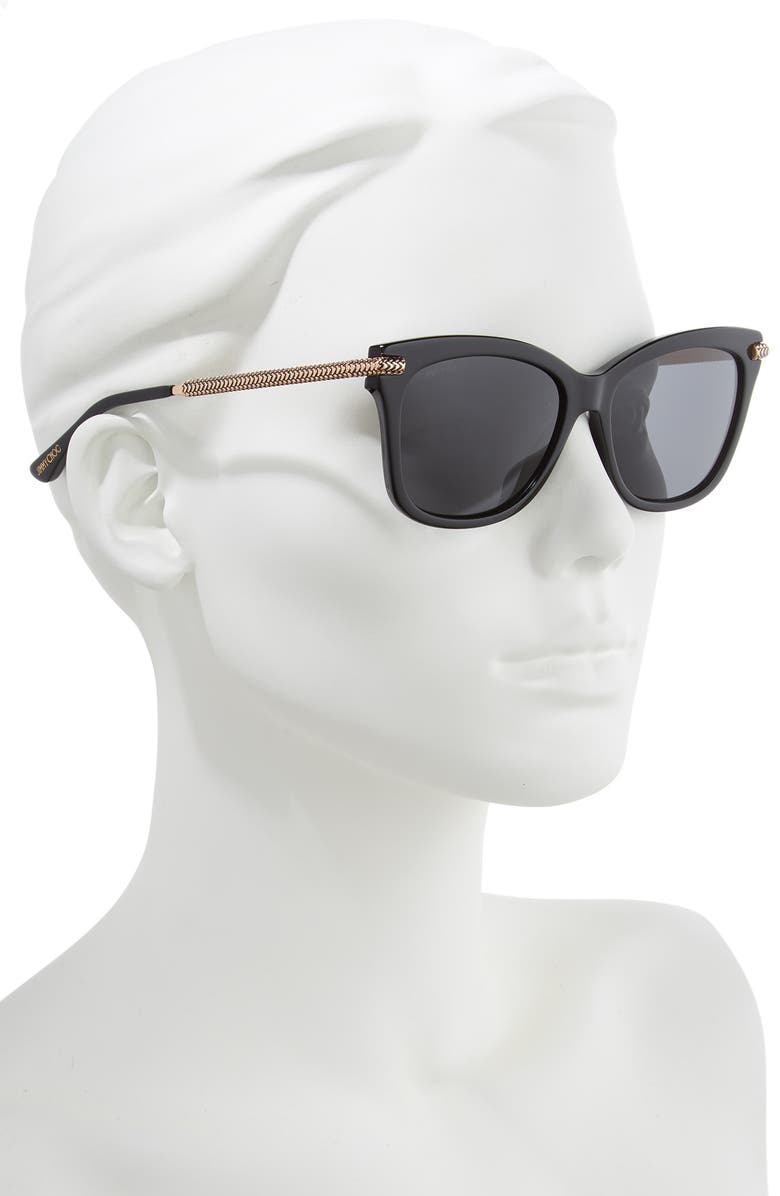 Jimmy Choo Shade 55mm Cat Eye Sunglasses | Nordstromrack