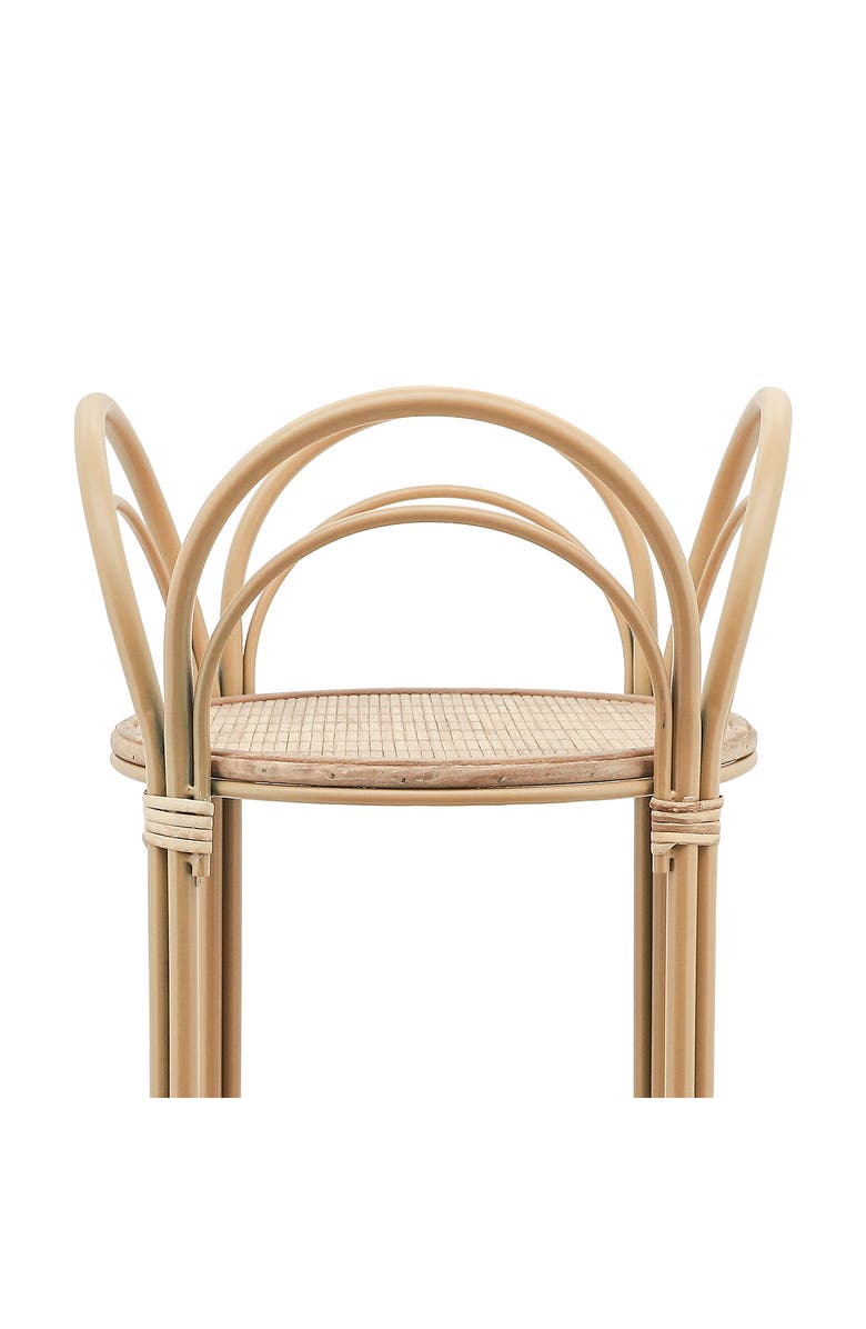 SAGEBROOK HOME 26" Wicker 2-Tier Standing Shelf | Nordstromrack