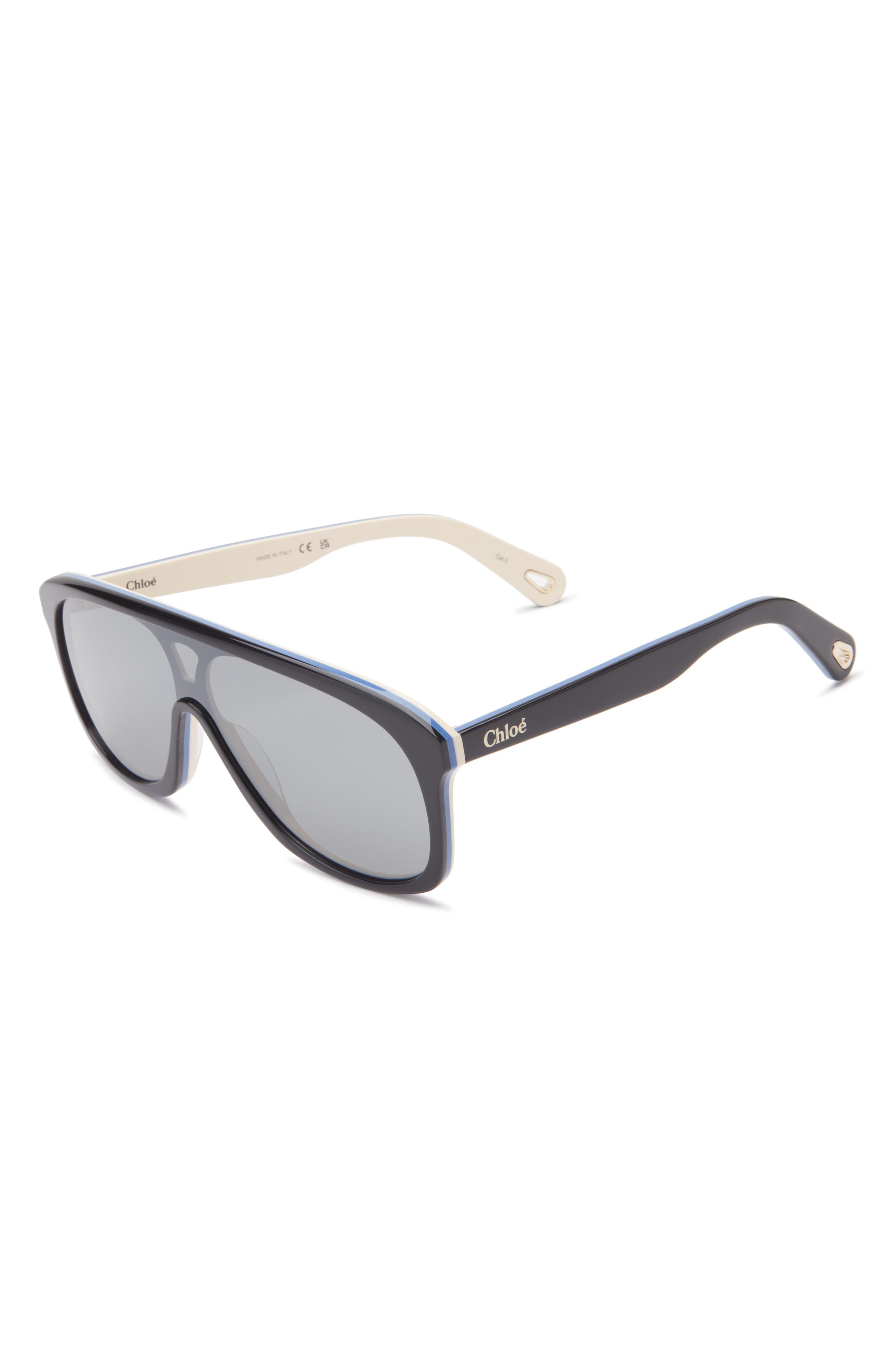 Chloé 99mm Fashion Shield Sunglasses | Nordstromrack
