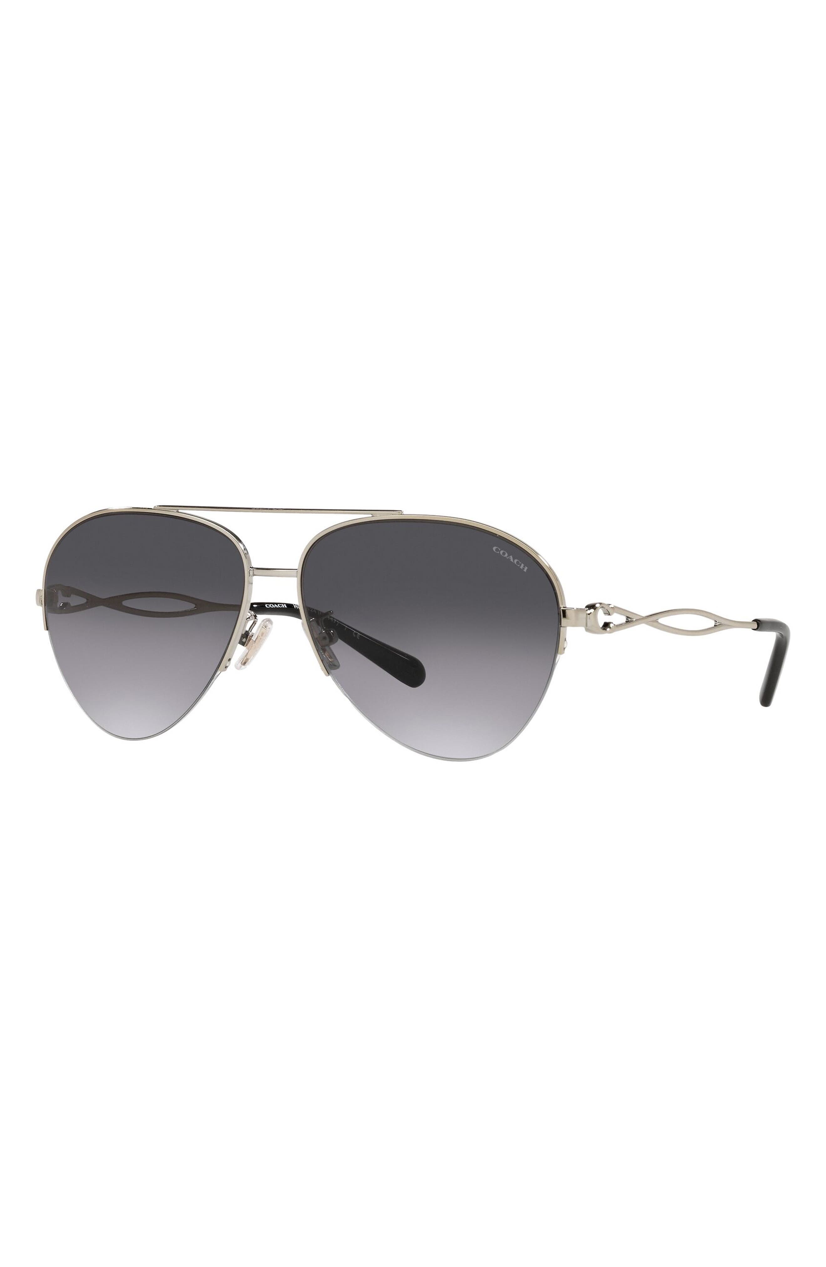 COACH 59mm Gradient Aviator Sunglasses | Nordstromrack