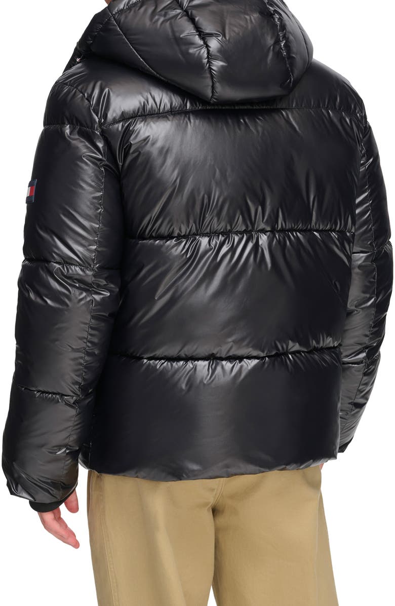 Tommy Hilfiger Water Resistant Hooded Heavyweight Puffer Jacket ...