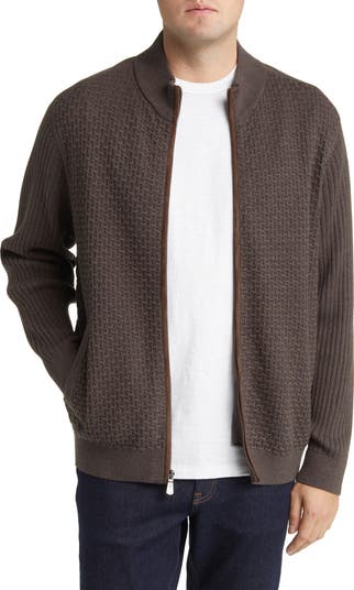 Tommy Bahama Sandbar Full Zip Cotton Blend Sweater | Nordstromrack