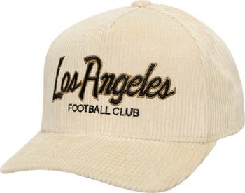 Mitchell & Ness Men's Mitchell & Ness Cream LAFC Corduroy Off Pro Crown Adjustable Hat | Nordstrom