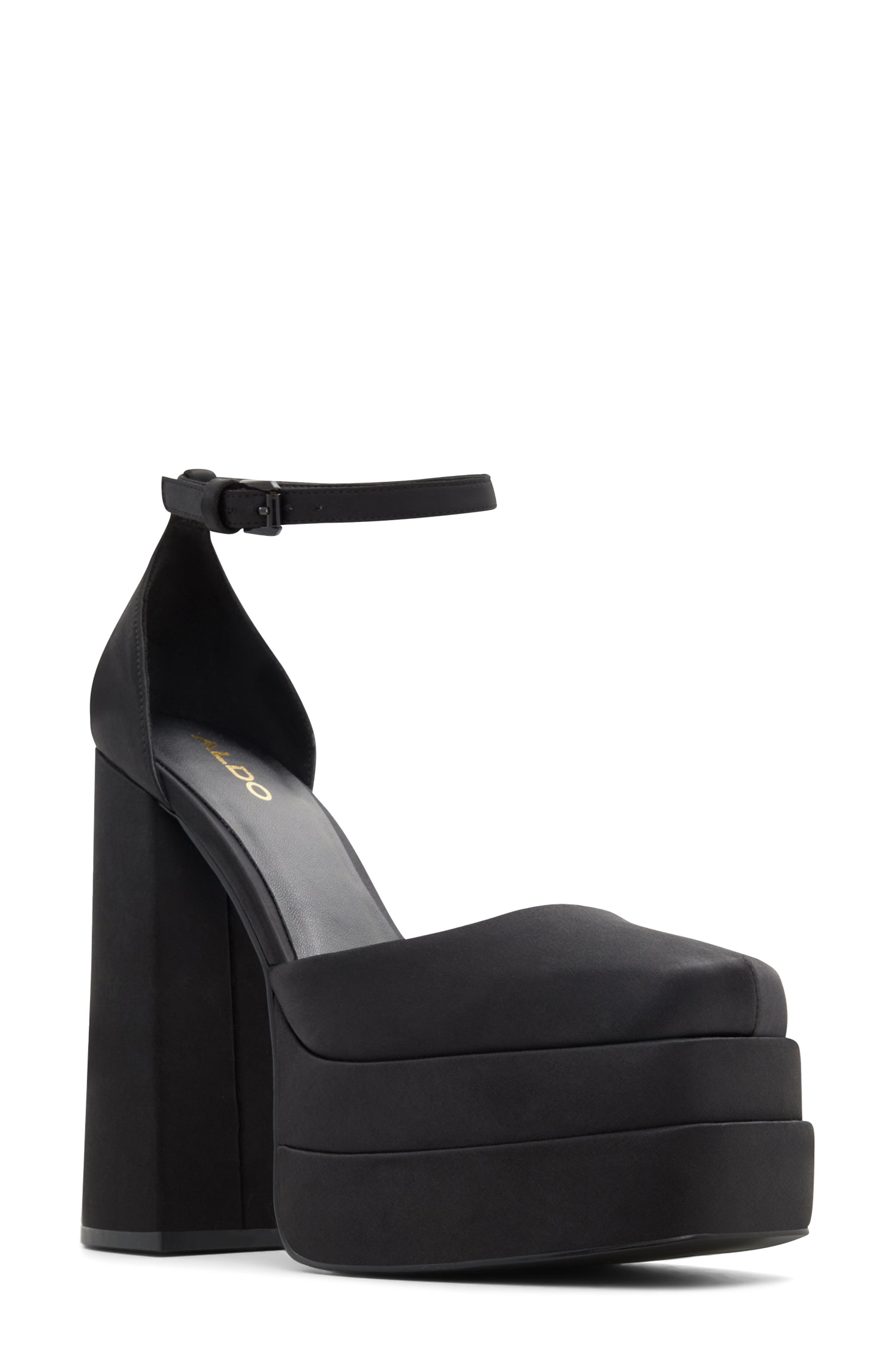 ALDO Grandle Ankle Strap Platform Pump (Women) | Nordstrom
