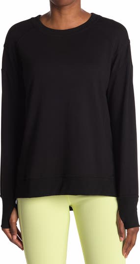 90 DEGREE BY REFLEX Oversized High Low Sweater | Nordstromrack