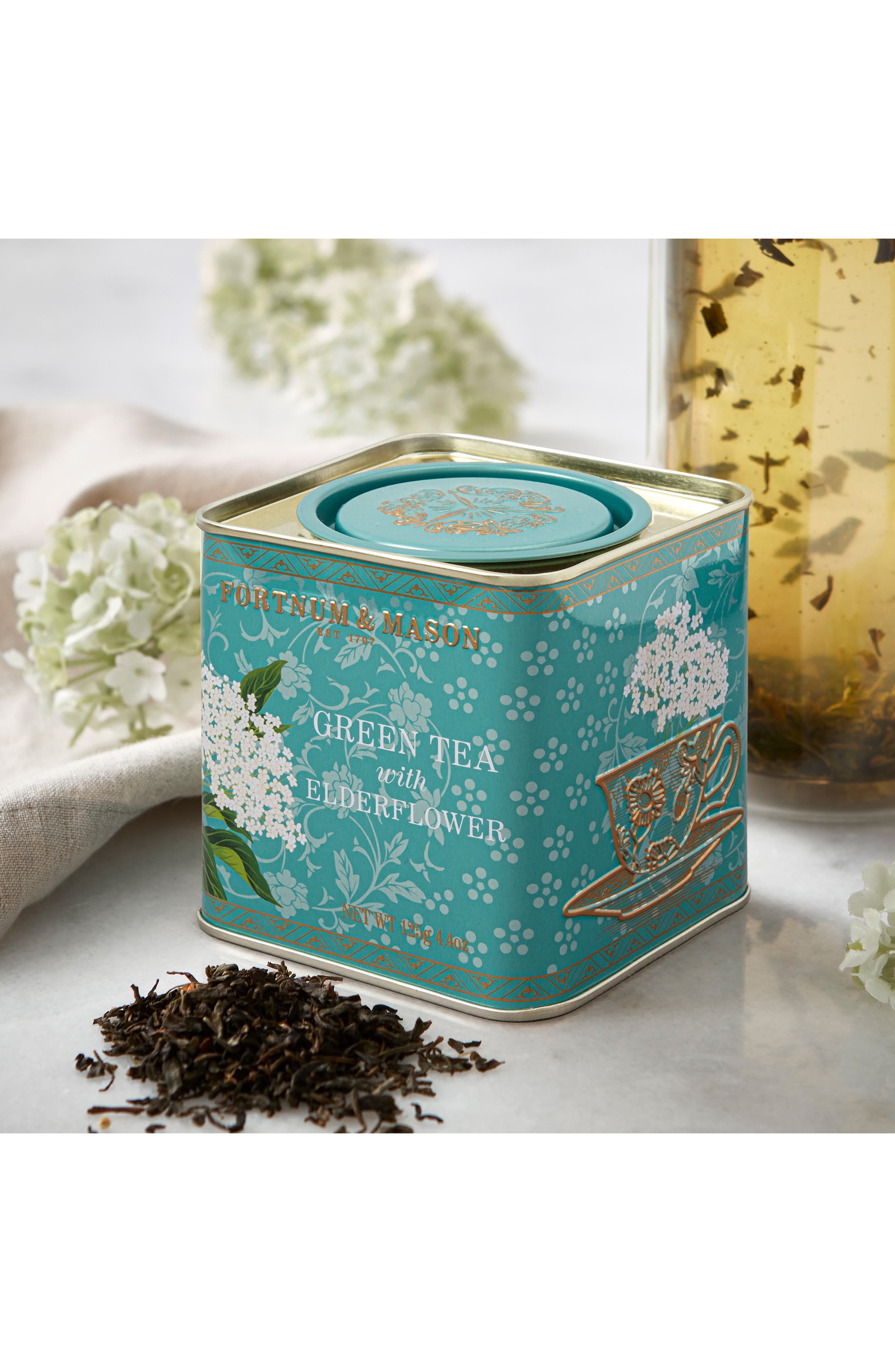 Fortnum & Mason Green Tea with Elderflower Loose Leaf Caddy | Nordstrom