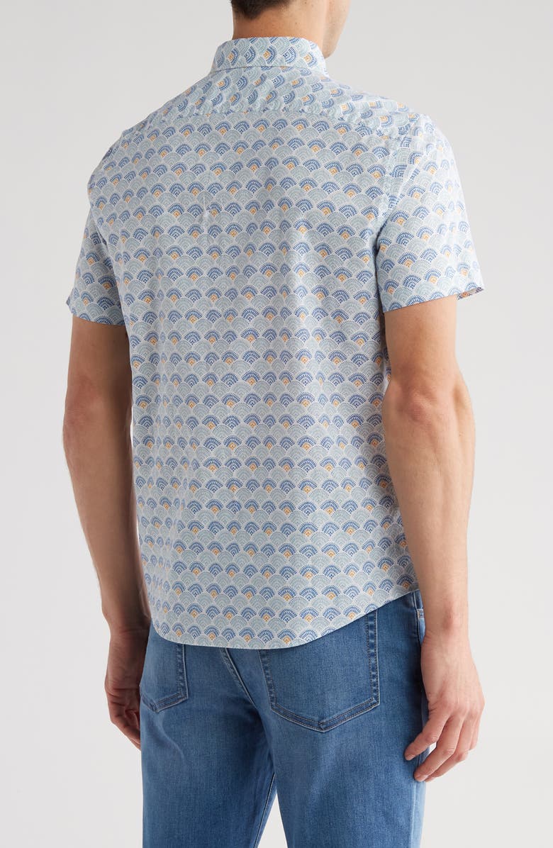 Original Penguin Tile Print Short Sleeve Shirt | Nordstromrack