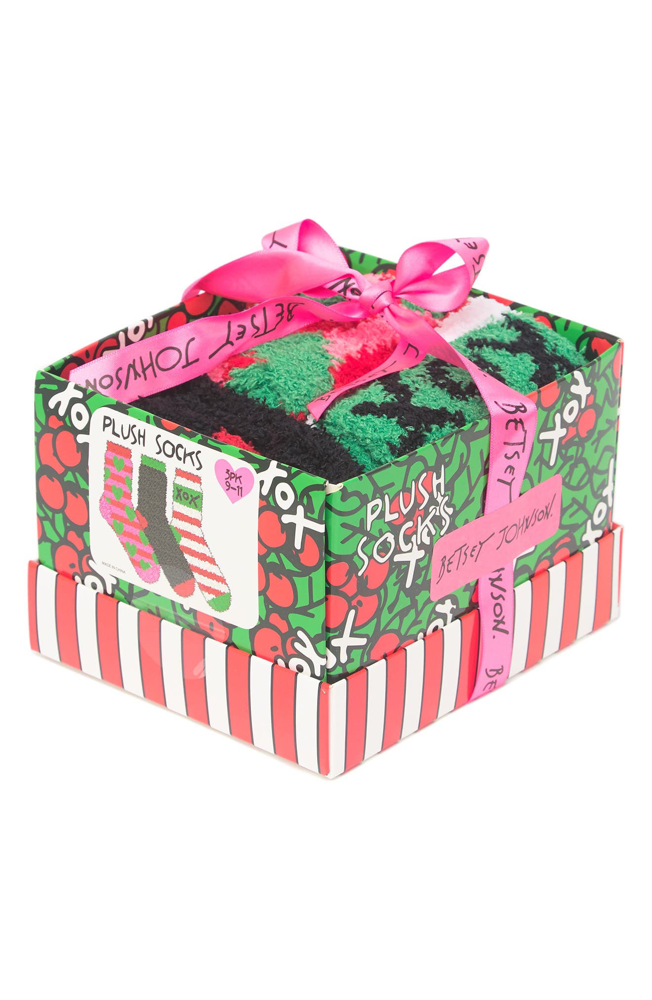Betsey Johnson Cozy Sock Gift Box - Pack of 3 | Nordstromrack