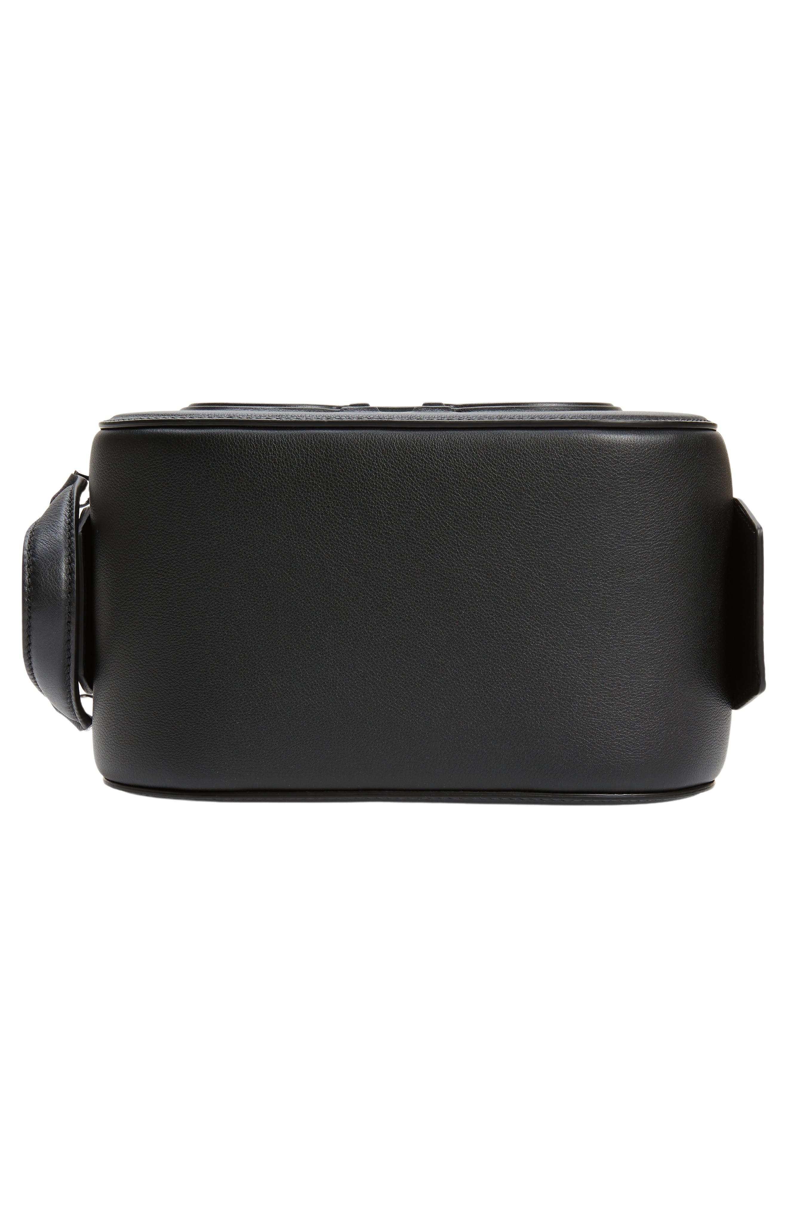 FERRAGAMO Double Gancio Embossed Leather Dopp Kit | Nordstromrack