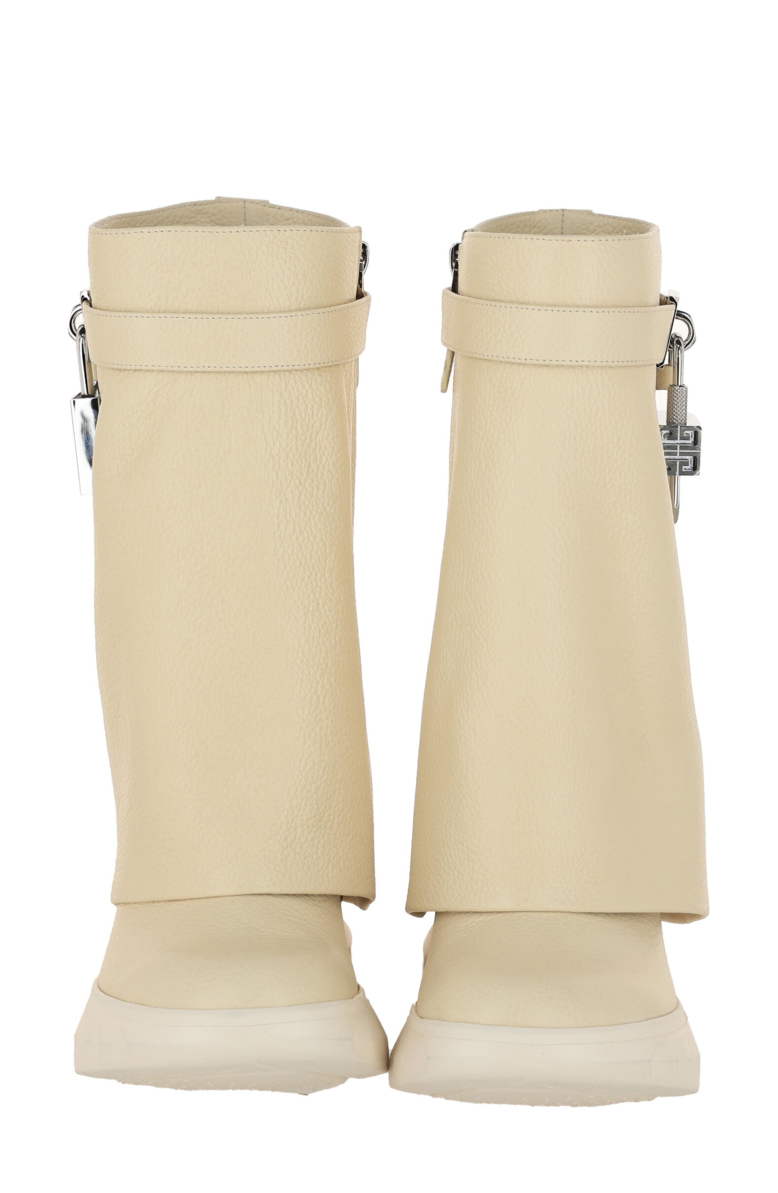 Givenchy Shark Lock Foldover Shaft Biker Boot (Women) | Nordstromrack